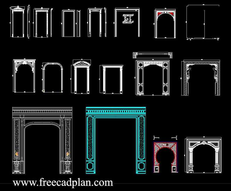 2d Door Cad Blocks Download Dwg Autocad Free Cad Plan