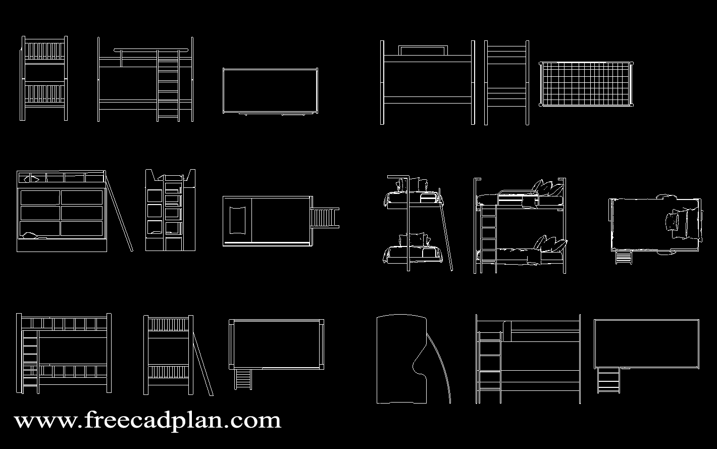Bunk Bed Dwg CAD Blocks CADBlocksDWG 42 OFF Bunk Bed Dwg CAD Blocks CADBlocksDWG 42 OFF